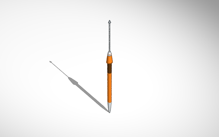 3D design pilum | Tinkercad