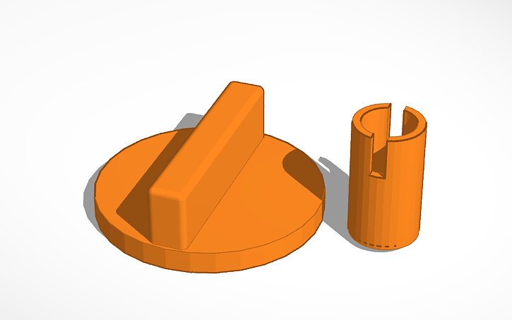 3D design Toaster Knob | Tinkercad