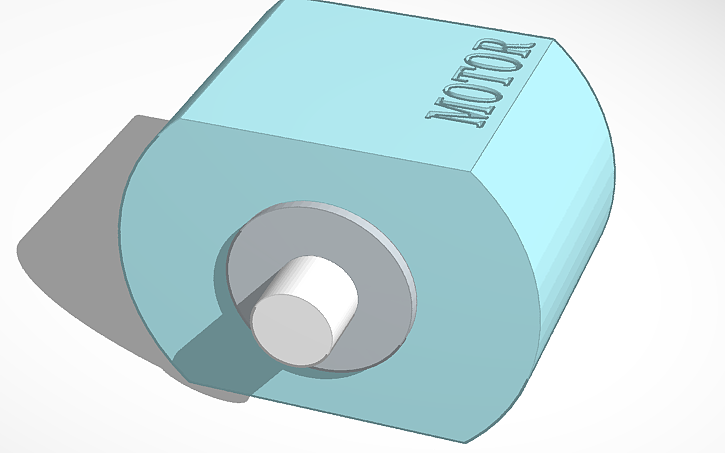 3D design Motor - Tinkercad