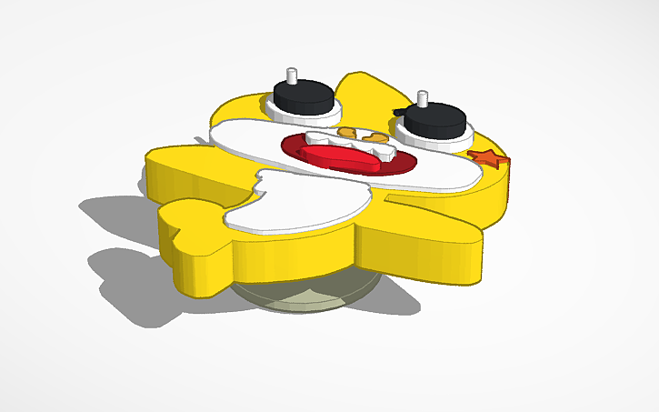 3D design baby shark croc jibbitz - Tinkercad