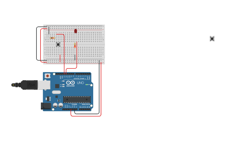 Circuit design IF - Tinkercad