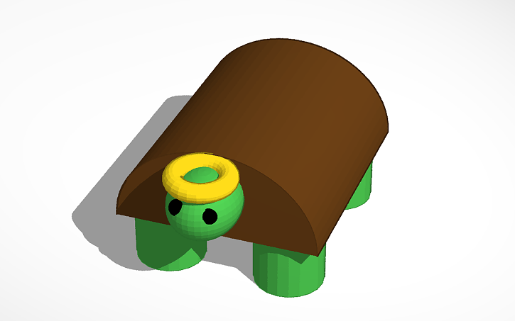 3D design my turtle friend | Tinkercad
