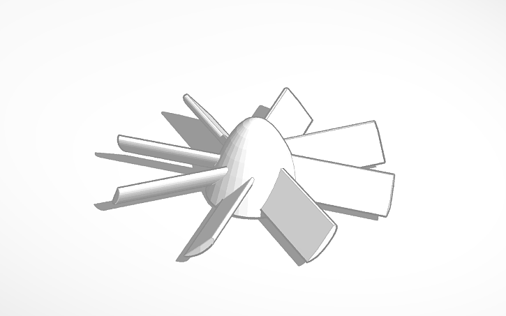 3D design Wind Turbine 1 - Tinkercad