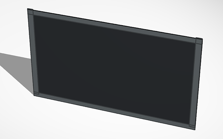 3D design Tv - Tinkercad