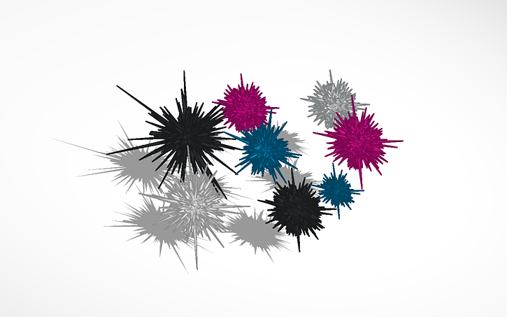 3D design spike art | Tinkercad