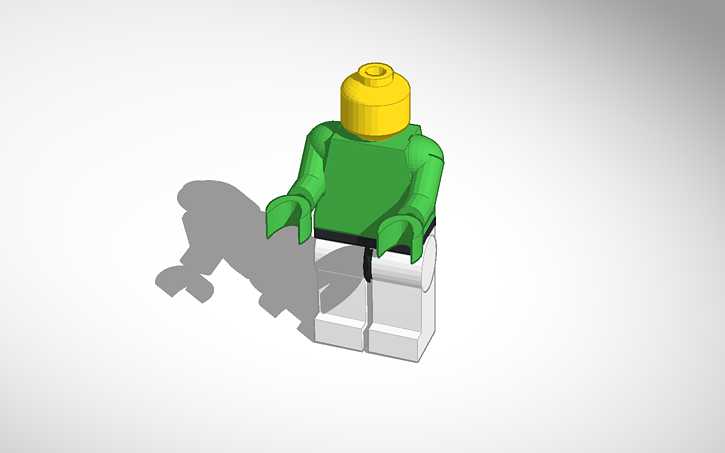 3D design Lego Man | Tinkercad