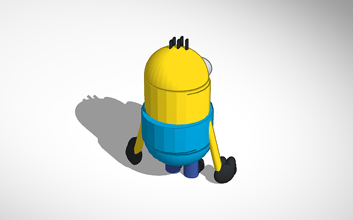 3D design minion | Tinkercad