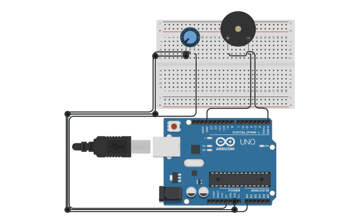 Circuit design Ñ - Tinkercad