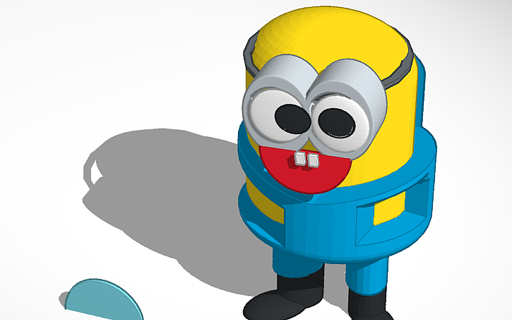 3D design minion - Tinkercad