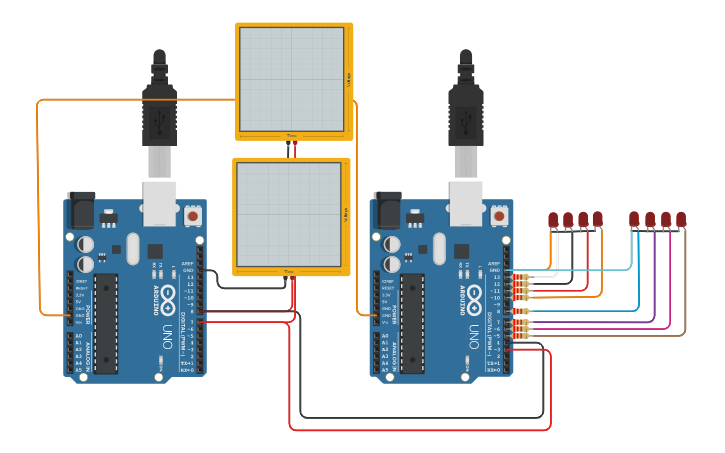Circuit design ECU - Tinkercad