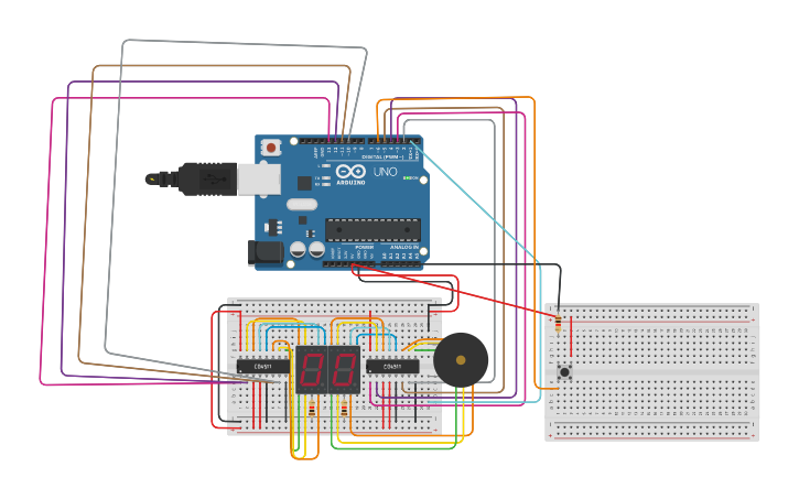 Circuit design 2 - Tinkercad