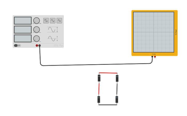 Circuit design Full wave rectification | Tinkercad