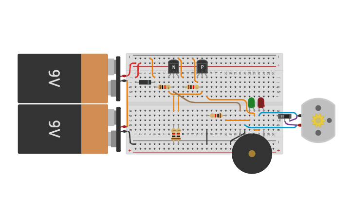 Circuit design SHORT CIRCUIT INDICATER ORGINAL - Tinkercad