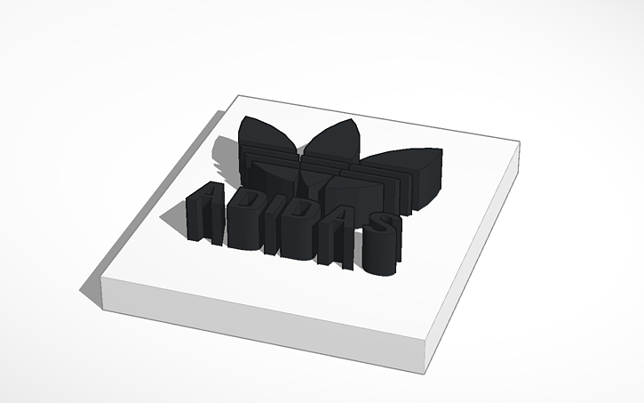 3D design adidas - Tinkercad