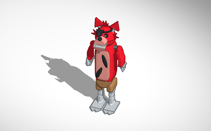 3D design Foxy - Tinkercad