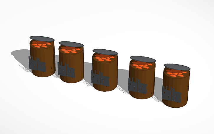 3D design Baked Beans - Tinkercad