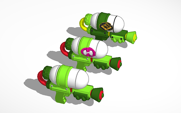 3D design Splatoon Splattershot | Tinkercad