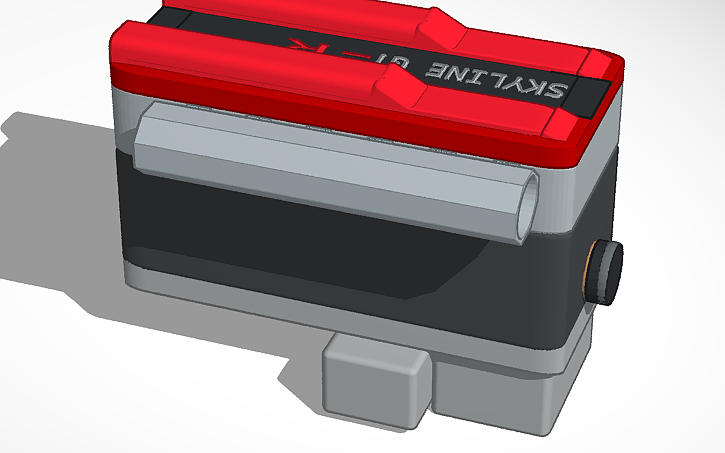 3D design Nissan RB26DETT Redtop - Tinkercad