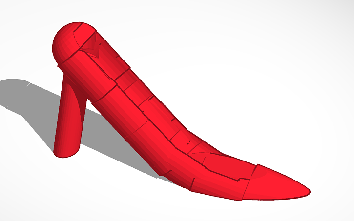 3D design Lala shoes 101 - Tinkercad