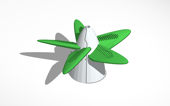 3D design Propeller Prototype #3 | Tinkercad