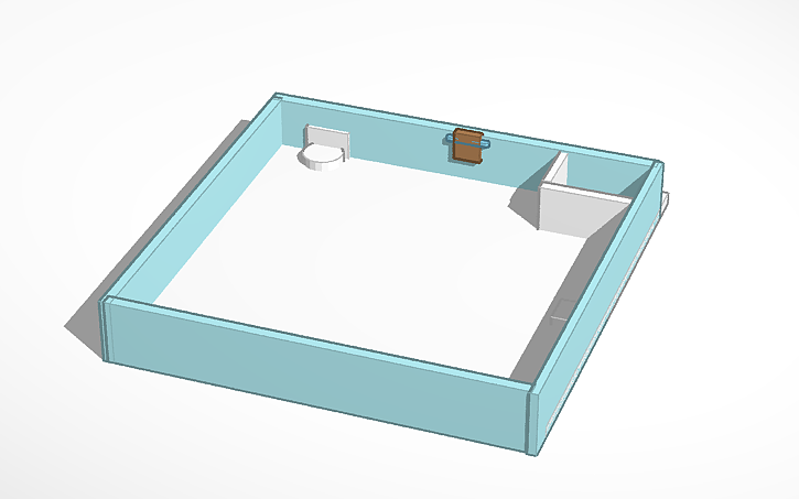 3D design bathroom - Tinkercad