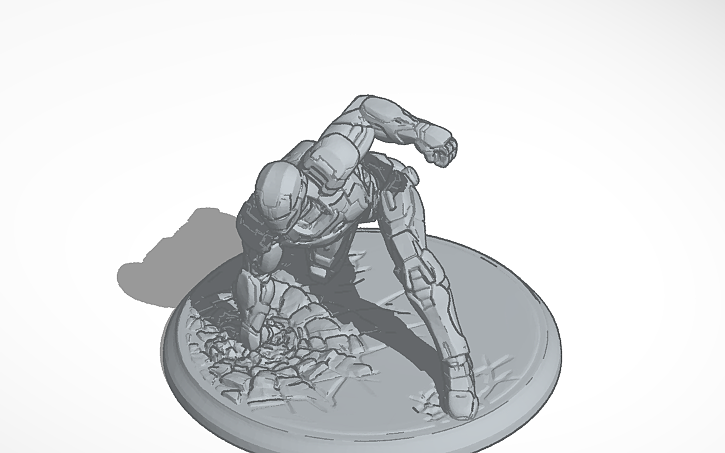 3D design ironman - Tinkercad