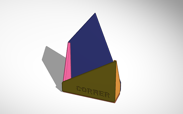 3D design CORNER | Tinkercad