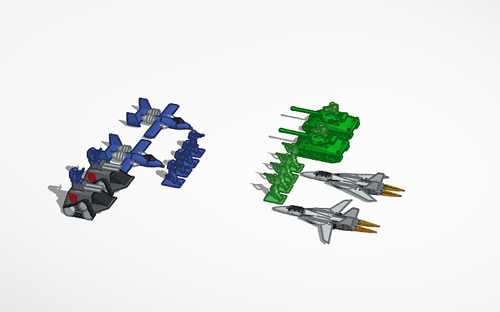 3D design GI Joe battle map playset part 2 - Tinkercad