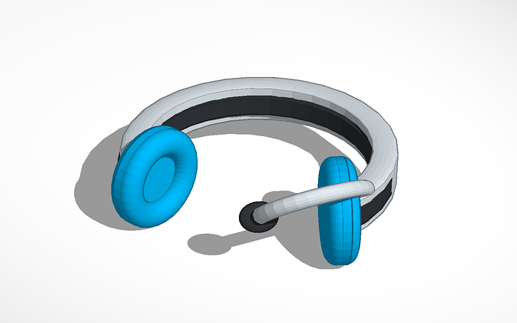 3D design Headset - Tinkercad