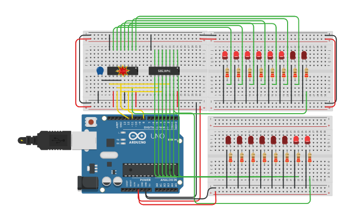 Circuit Design Experiment 8 E Tinkercad