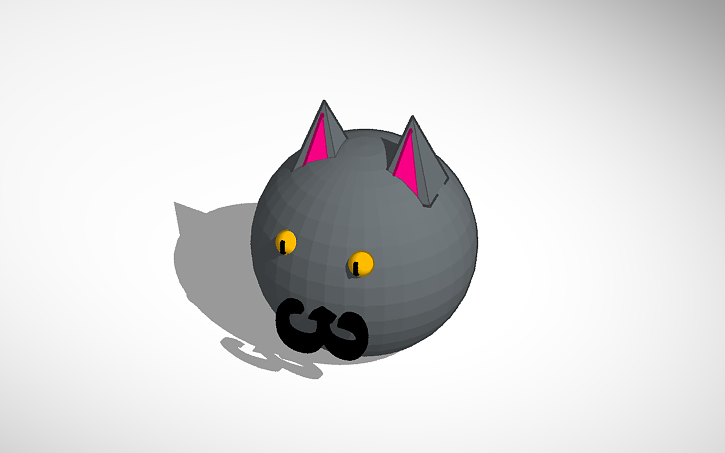 3d Design The Cat Tinkercad