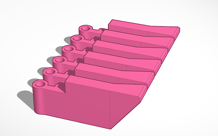 3D design Old Work Electrical Box Tabs - Tinkercad