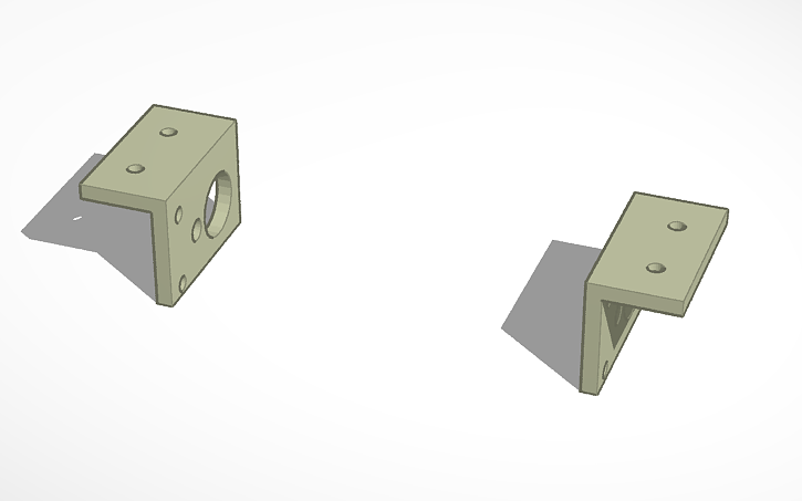 3D design Motor gear suport | Tinkercad