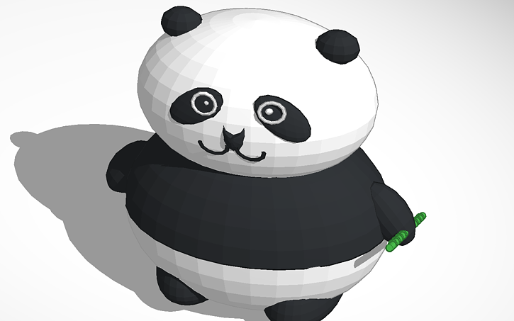 3D design Panda Obsession - Tinkercad
