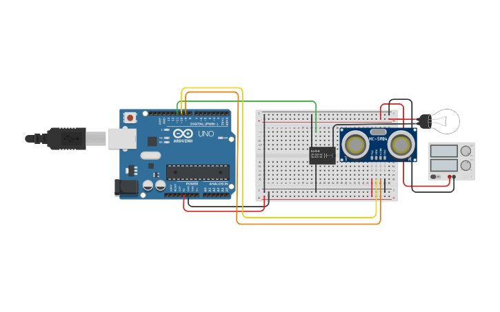 Circuit design Practica 4.b | Tinkercad