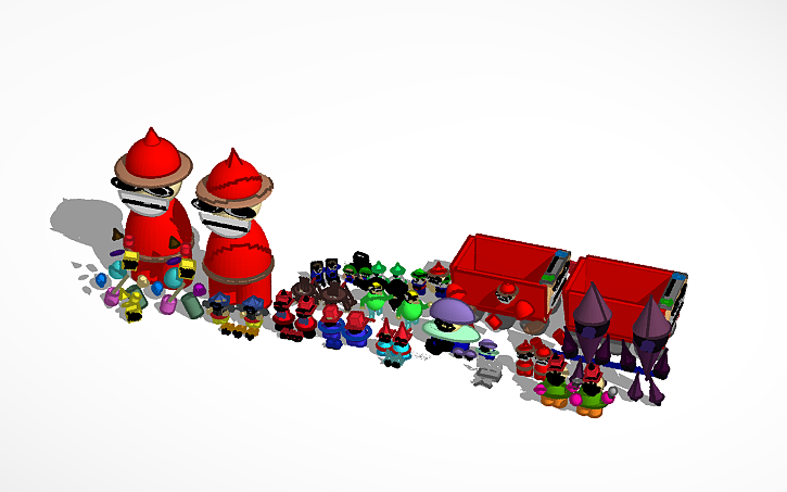 3D design Dave and Bambi 1 - Tinkercad