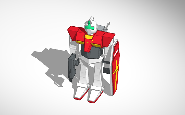 3D design My gundam - Tinkercad