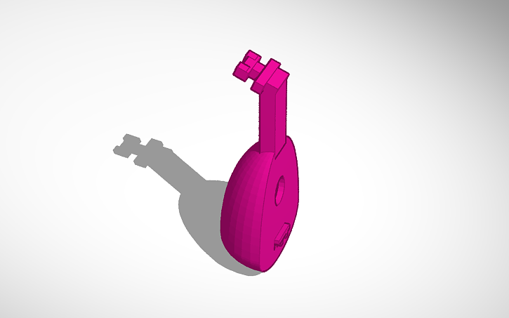 3D design Lute - Tinkercad