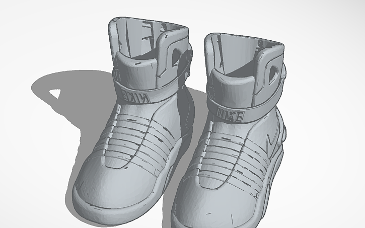 3D design nike mag shoe - Tinkercad