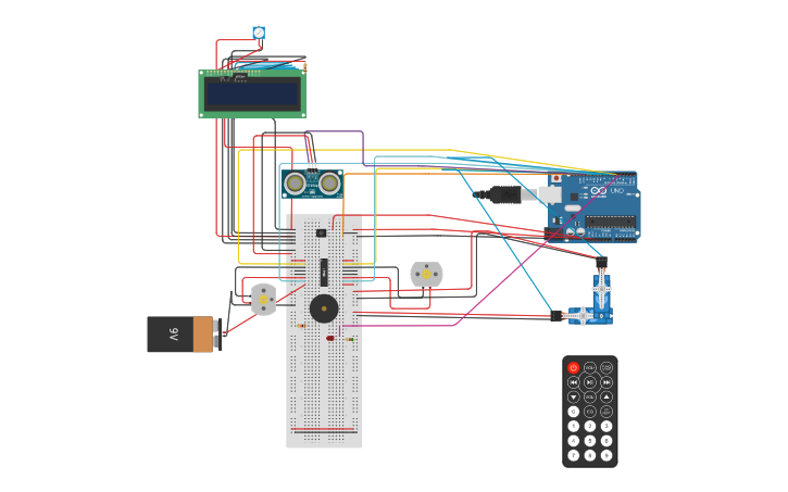 Circuit design electrical final version | Tinkercad