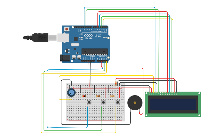 Circuit design PROJETO 1 | Tinkercad