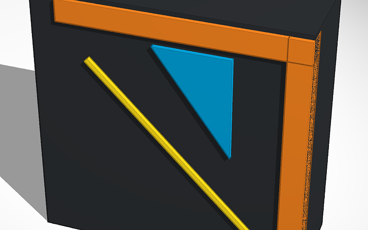 3D design Shield Bottom Left Side | Tinkercad