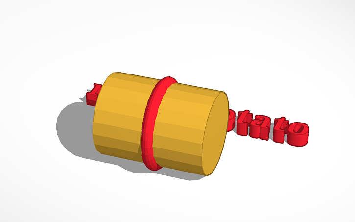 3d Design Mega Potato Tinkercad