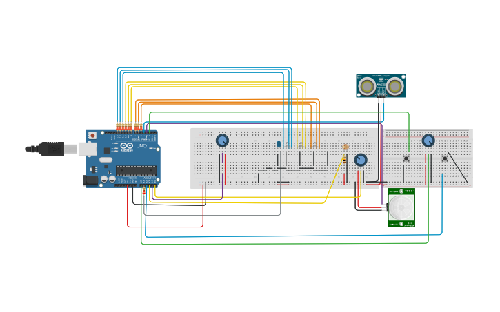Circuit design Task 1 Decoration Light | Tinkercad