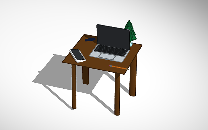 3D design My desk 2 - Tinkercad