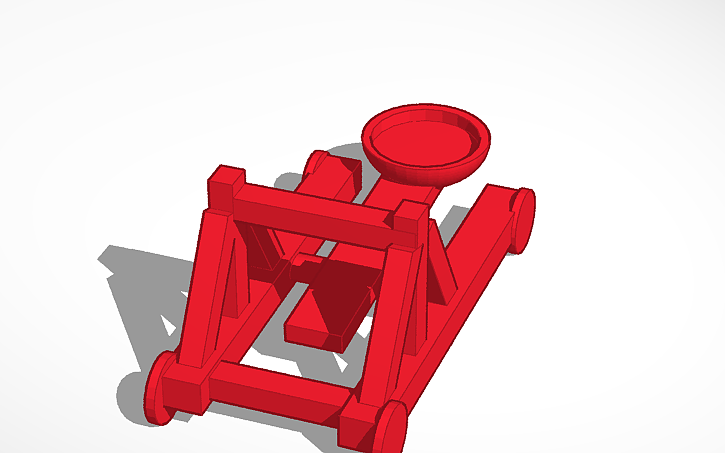 3D design Catapult - Tinkercad