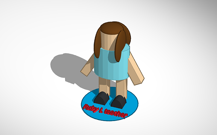3D design Ruby L Action Figure | Tinkercad