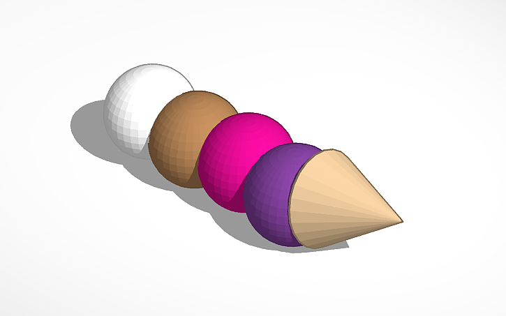 3D design icecream | Tinkercad