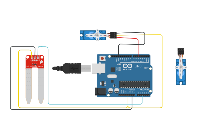 Circuit design project no. 1 - Tinkercad