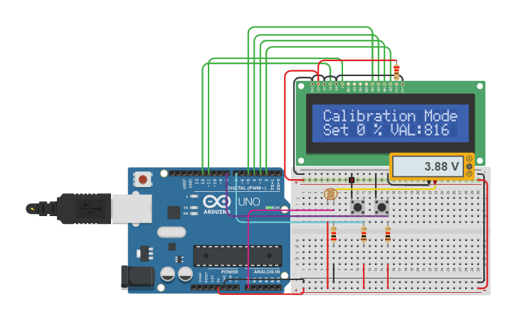 Circuit Design Linear Interpolation Tinkercad